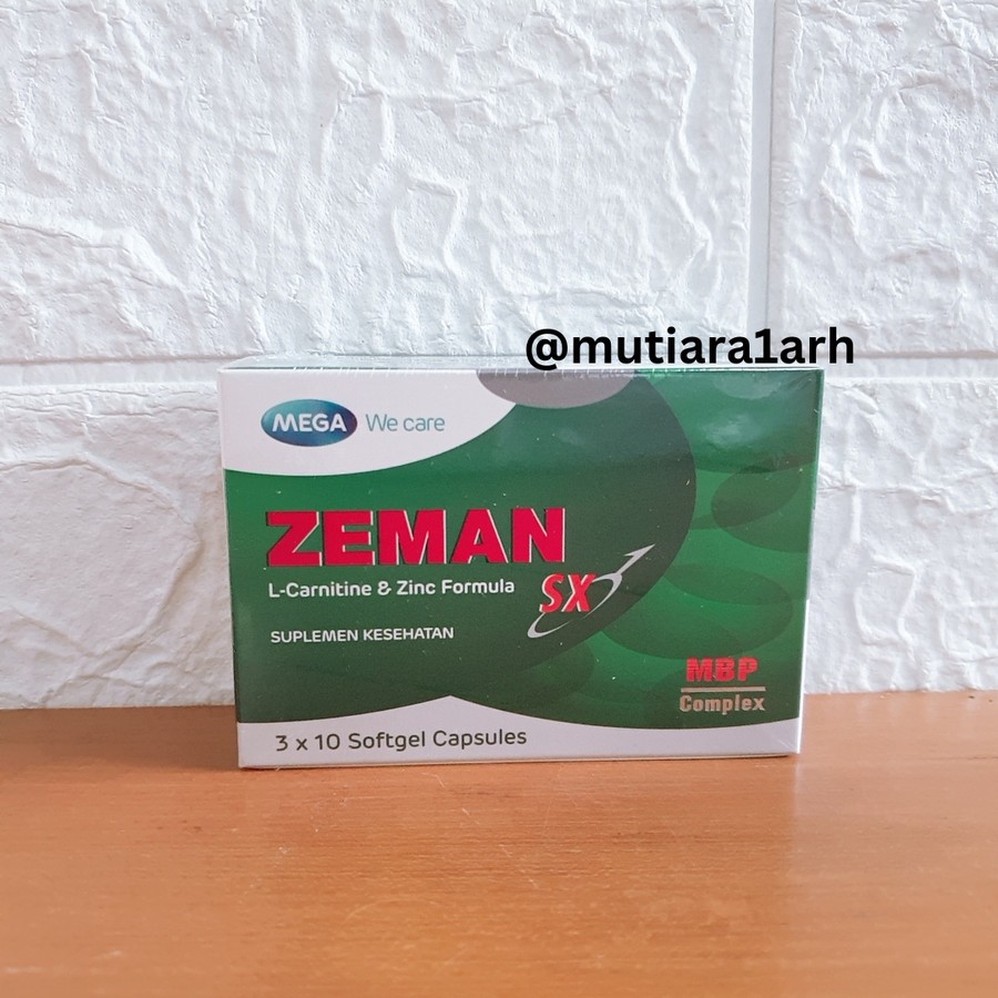 Jual ZEMAN SX BOX 30 TABLET | Shopee Indonesia