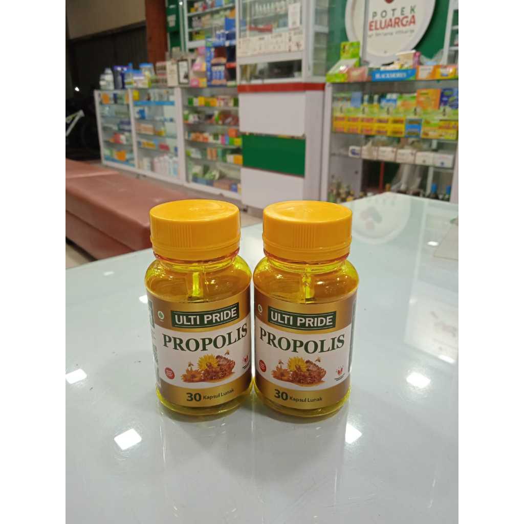 Jual ULTIPRIDE PROPOLIS ISI 30 KAPSUL LUNAK ( SOFTGEL) | Shopee Indonesia