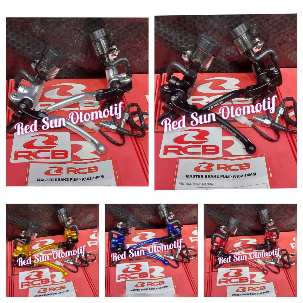 Jual Master rem RCB S1 14mm Kiri Kanan Nmax Pcx adv Xmax Vario 160 ABS ...