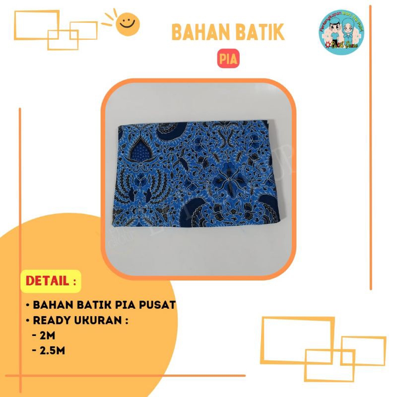 Jual (READY) BAHAN BATIK PERSIT PIA IKKT YASARINI | Shopee Indonesia