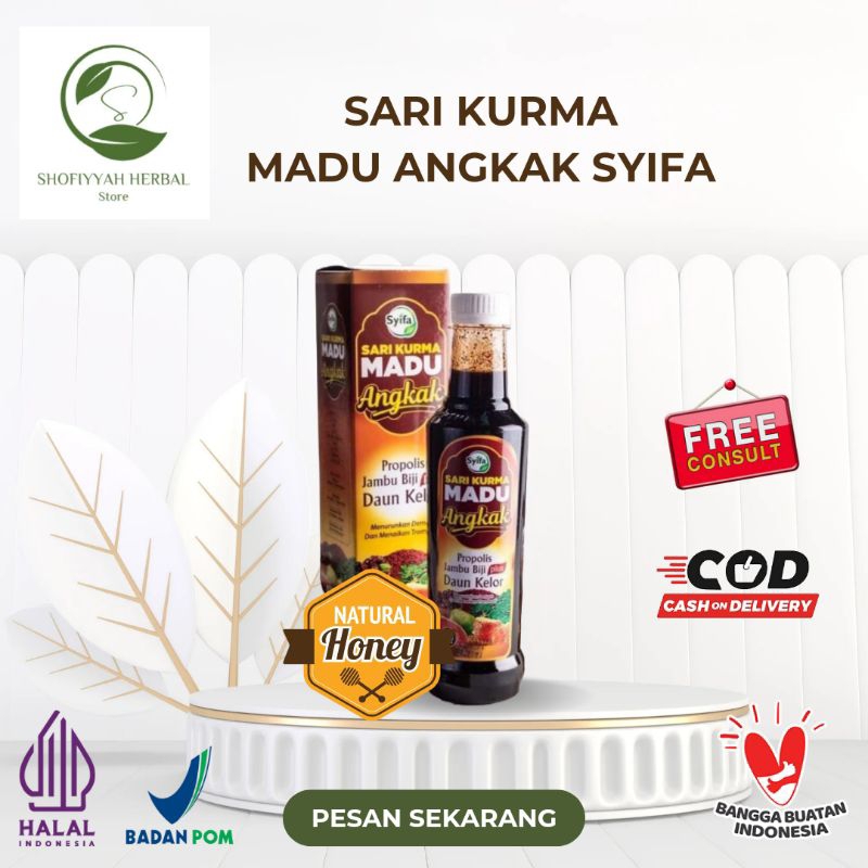 Jual Sari Kurma Madu Angkak Syifa ,Untuk Dbd dan demam | Shopee Indonesia