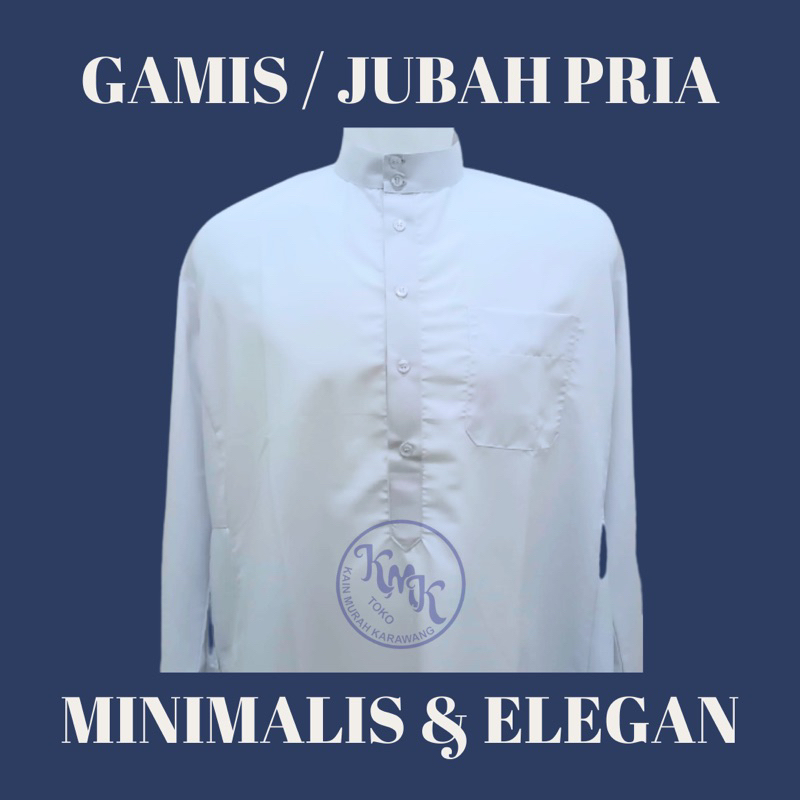 Jual GAMIS PRIA / JUBAH PUTIH / JUBAH GAMIS ARAB - BAHAN ADEM | Shopee ...