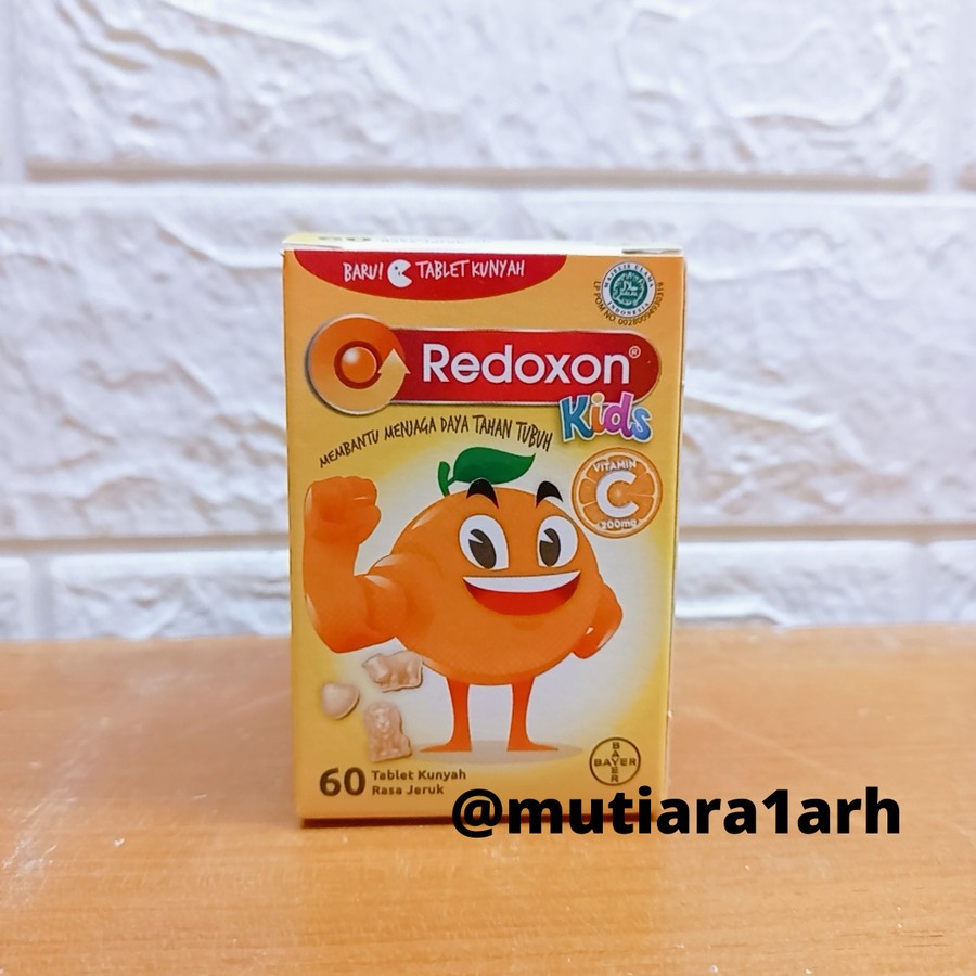 Jual REDOXON CHEWABLE KIDS VITAMIN C 500 MG BOTOL ISI 60 TABLET KUNYAH ...