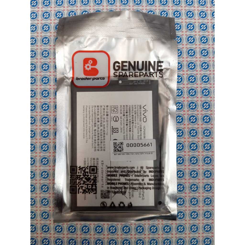 Jual BATERAI VIVO Y51 2020 / Y31 2020 / Y52S B-O8 | Shopee Indonesia