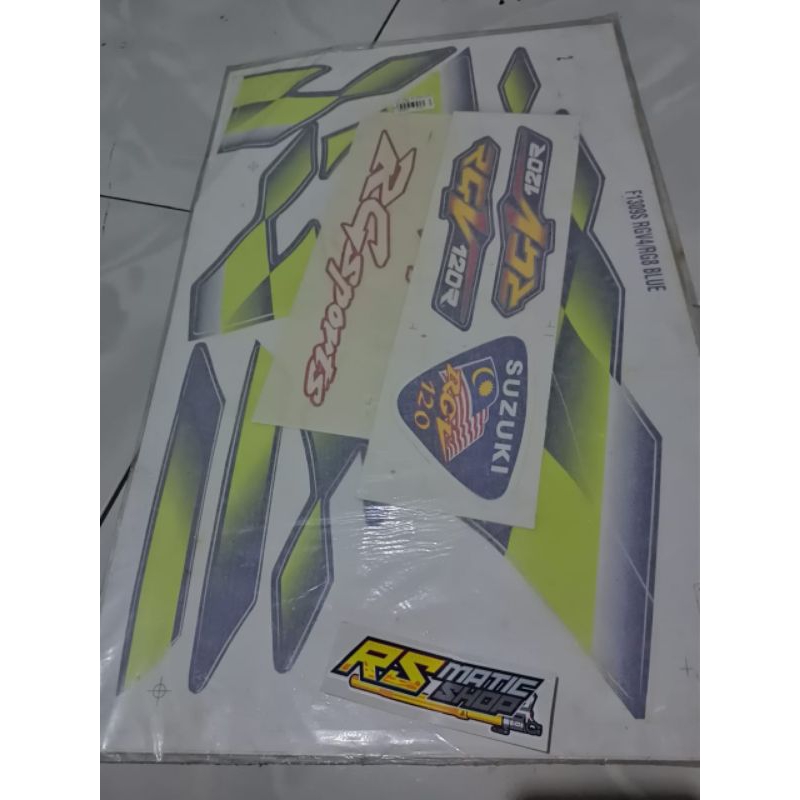 Jual STRIPING STIKER SUZUKI RG SPORTS LAMINASI | Shopee Indonesia