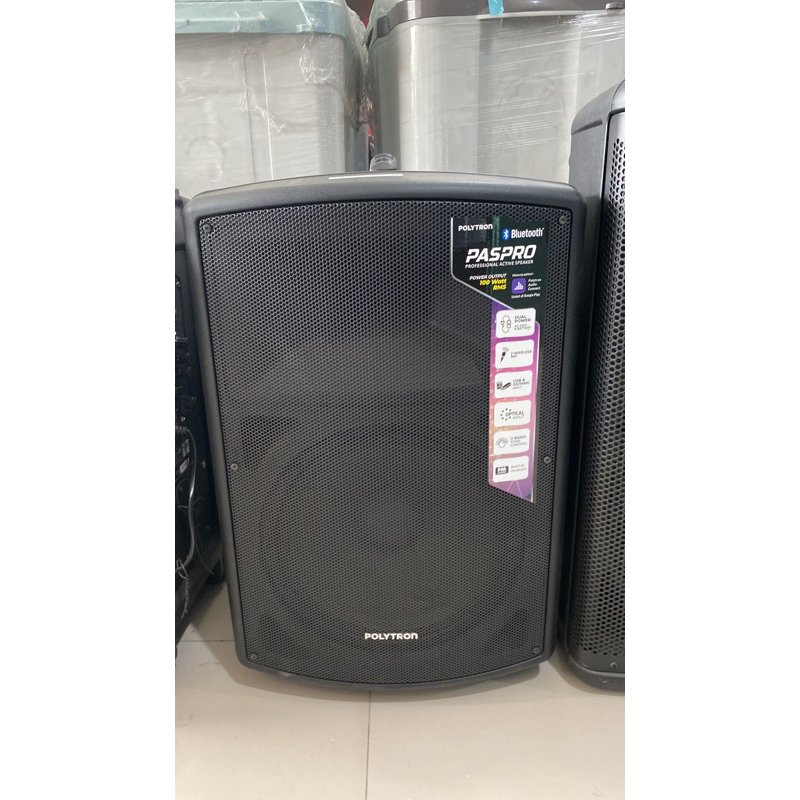 Jual Speaker POLYTRON PORTABLE PASPRO 12F3 | Shopee Indonesia
