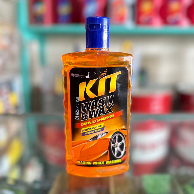 Jual KIT Wash & Wax / Kit Shampo Mobil Kemasan 500ml | Shopee Indonesia