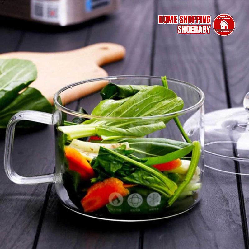 Jual Panci Kaca Glass Mewah Cooking Pot Tahan Panas Model Gagang One ...
