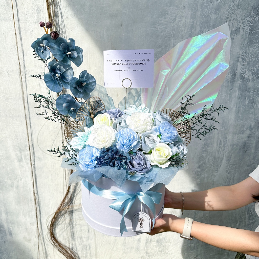 Jual ARTIFICIAL FLOWER BLOOMBOX | BUNGA MEJA | EVERLASTING BLOOMBOX ...