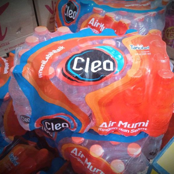 Jual Cleo Botol Mini 220ml isi 24 pcs | Shopee Indonesia