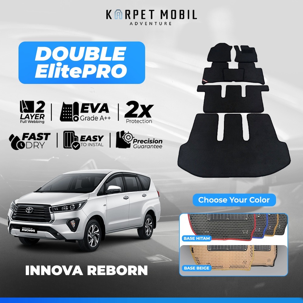 Jual Karpet Mobil Adventure Double ElitePRO Toyota Innova Reborn (2015 ...