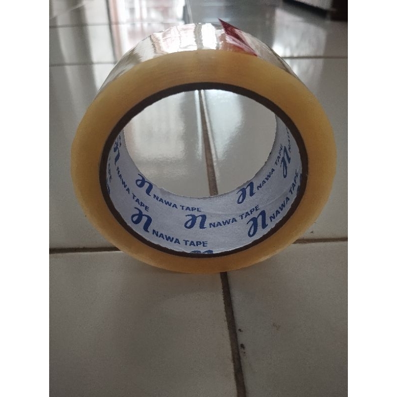 Jual Isolasi lakban bening panjang 90yard | Shopee Indonesia