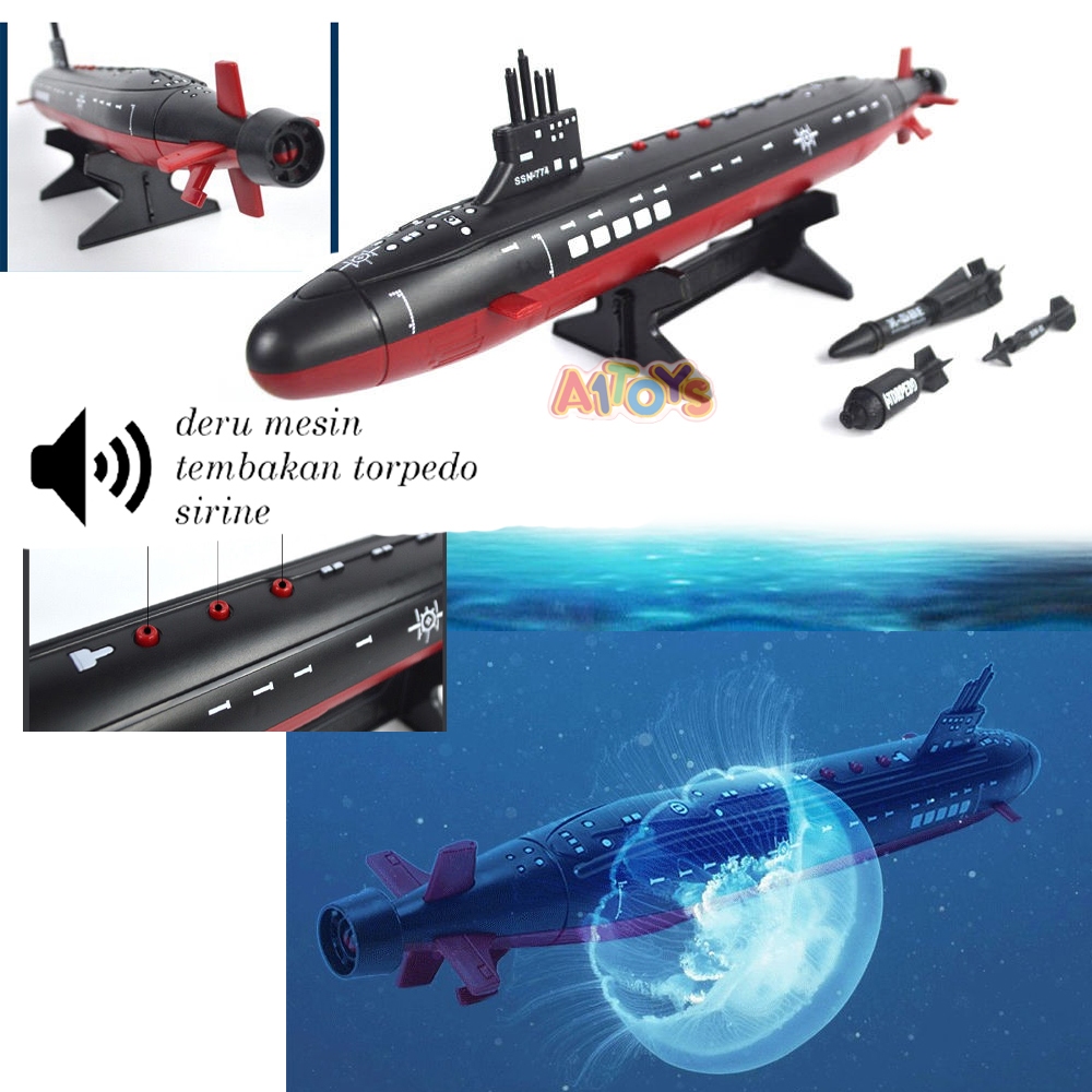 Jual Mainan kapal selam miniatur kapal selam mainan submarine kado anak murah | Shopee Indonesia