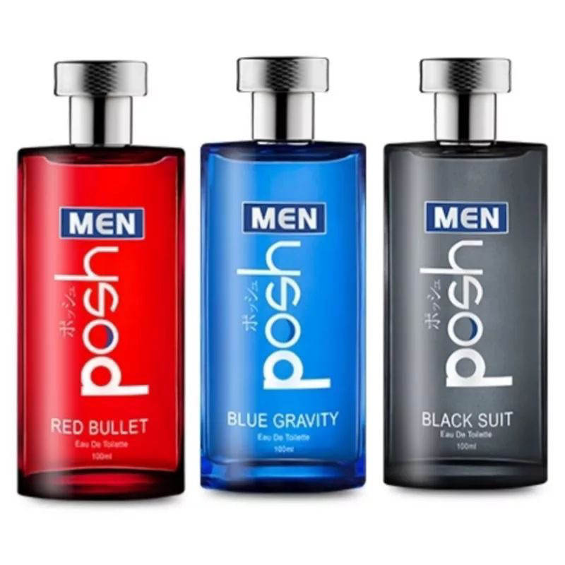 Jual Posh Men Eau de Toilette Blue Gravity Parfum Pria EDT 100 ml ...