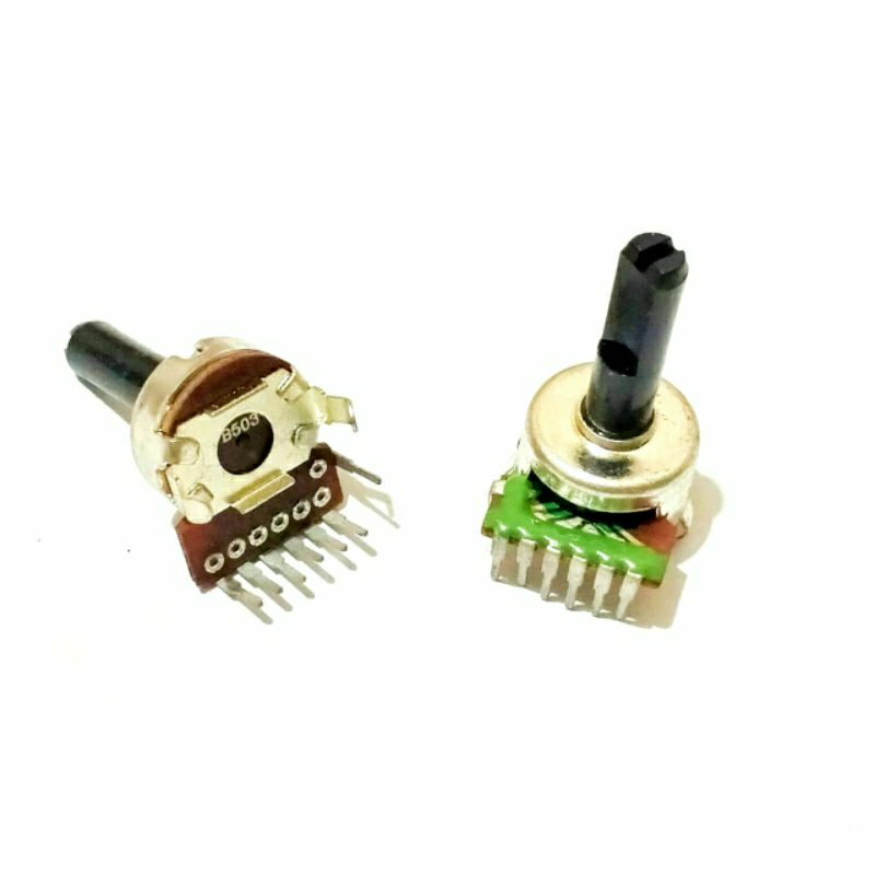 Jual Potensio POLYTRON Kaki 6+1 /6 pin+CT B50K | Shopee Indonesia