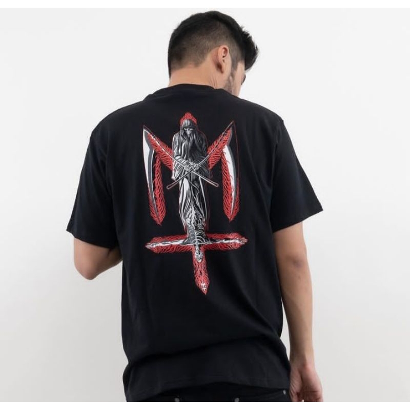 Jual T-SHIRT MATERNAL DISASTER HITAM INVERSER KAOS DISTRO PRIA WANITA ...