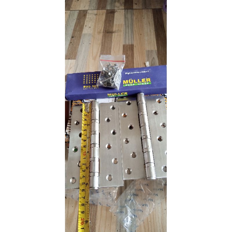 Jual Engsel pintu rumah 6 inch MULLER Stainless tebal 1 set | Shopee ...