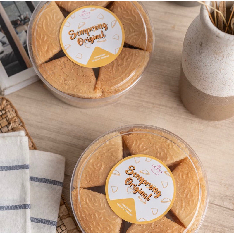 Jual loves semprong indonesia varian ORIGINAL | kue semprong viral ...