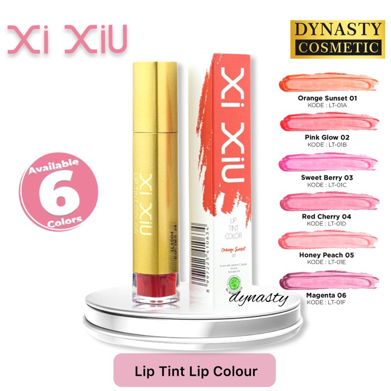 Jual DC XI XIU Lip Tint Lip Colour (5gr) | Shopee Indonesia