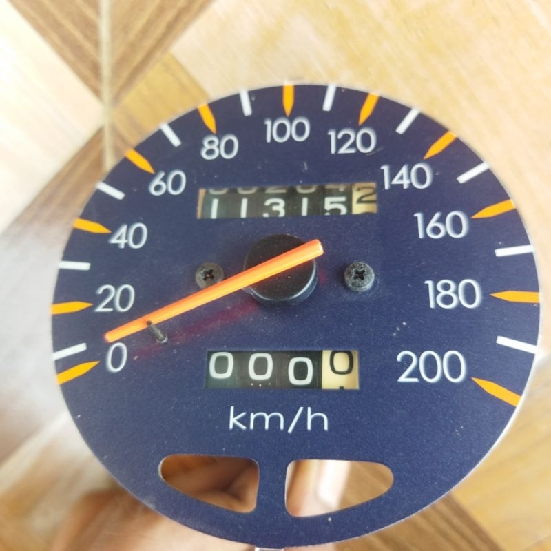Jual mesin kilometer speedometer tachometer odometer original kawasaki ...