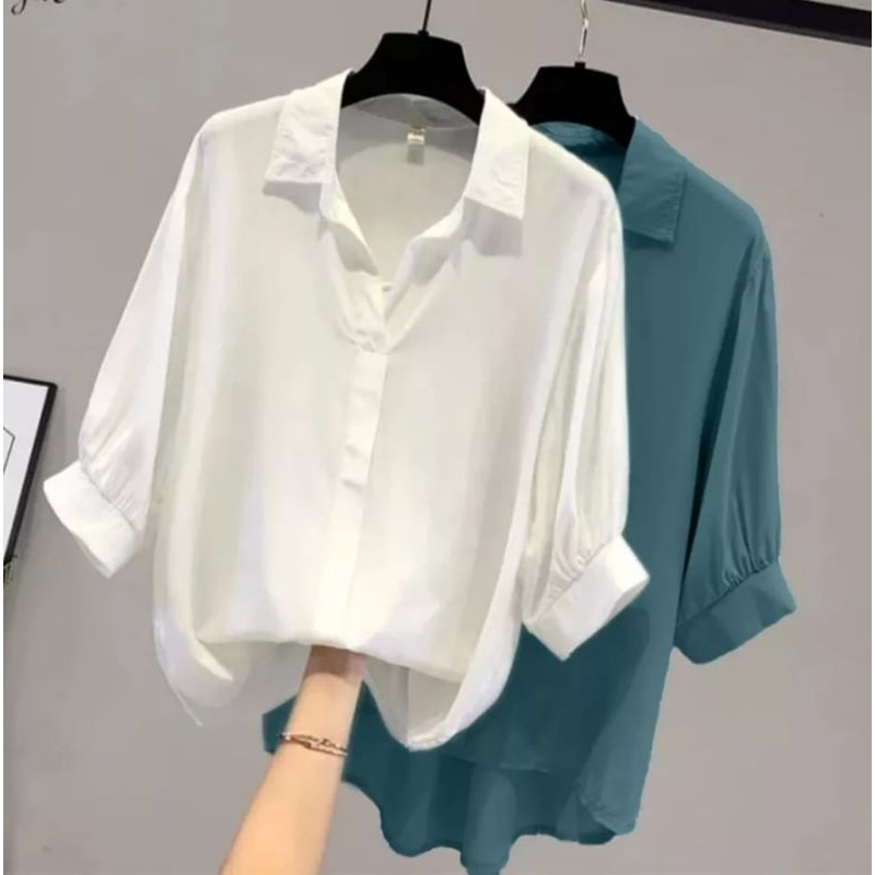 Jual Atasan Wanita Shakila Ziva Blouse/Kemeja Cewek Kekinian//Baju ...