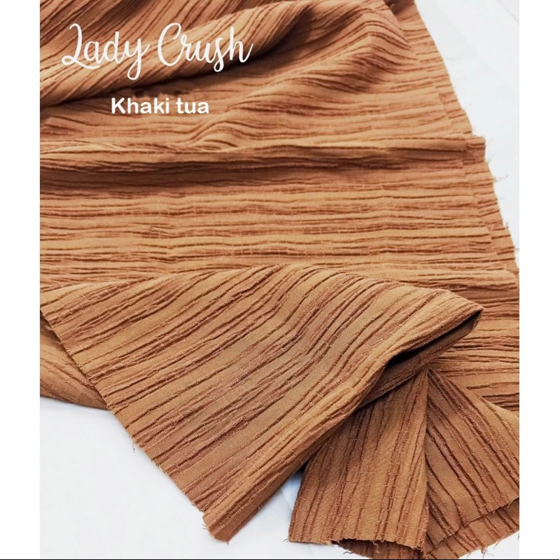 Jual Kain lady crush crinkle salur kerut // kain multi lady crush ... Jual Kain lady crush crinkle salur kerut // kain multi lady crush ...