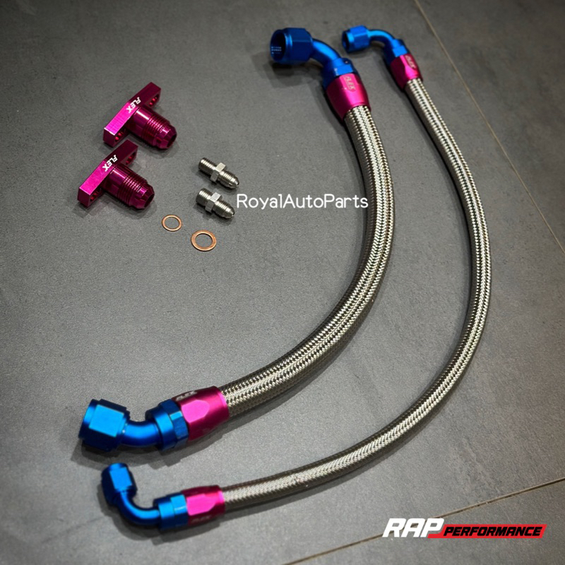 Jual OIL LINE FLEX JALUR OLI TURBO FLEX R31 F44 IHI RHF INNOVA FORTUNER ...