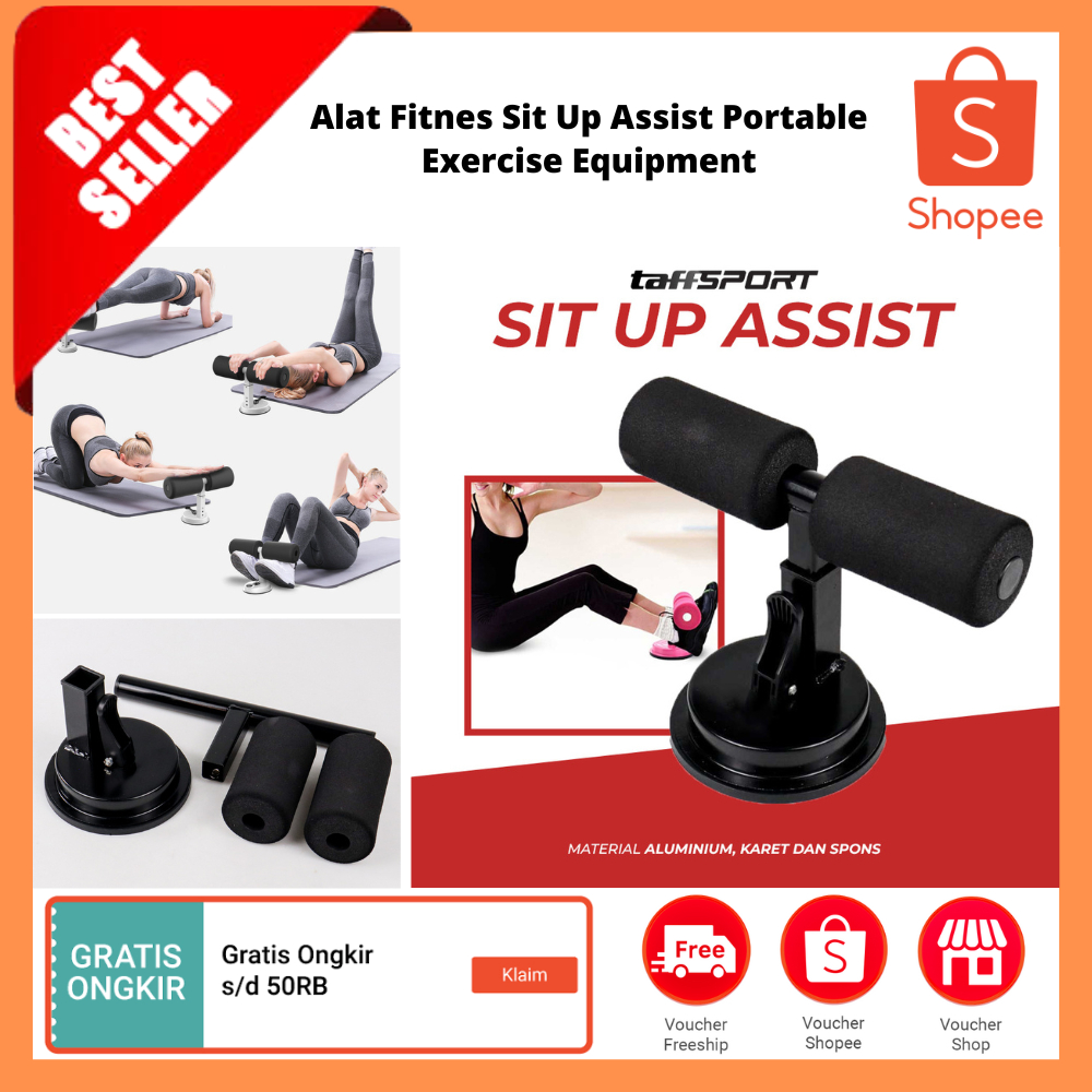 Jual Alat Fitnes Sit Up Assist Portable Exercise Equipment / peralatan ...
