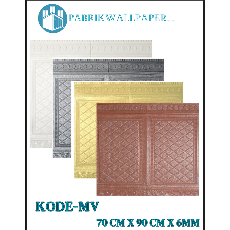 Jual [SERI MV] WALLFOAM TERMURAH Wallpaper Foam Stiker 3D Corak Batu ...
