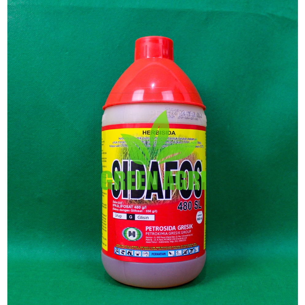 Jual Herbisida Sistemik Sidafos 480 SL 900 ML Herbisida Obat Pembasmi ...