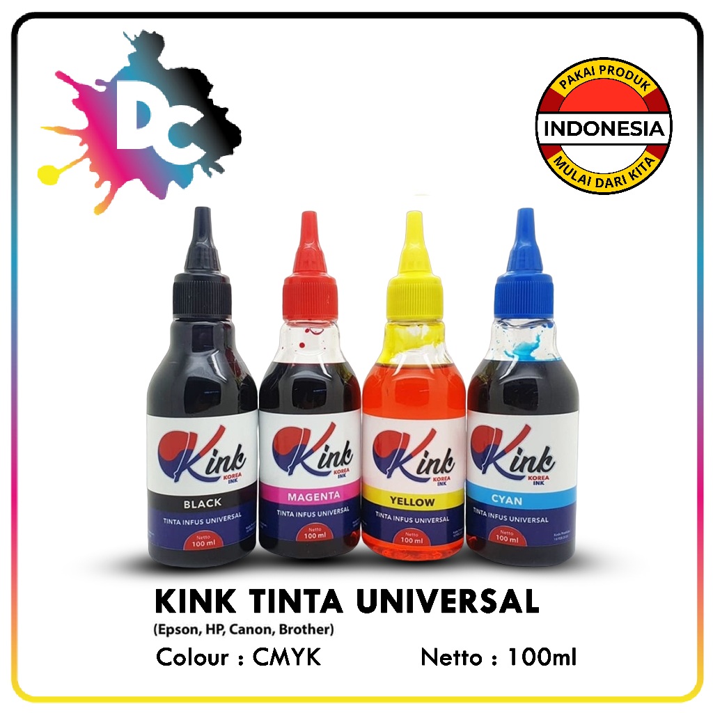 Jual Tinta Infus / Tinta Refill Universal 100ml Tinta Korea | Shopee ...