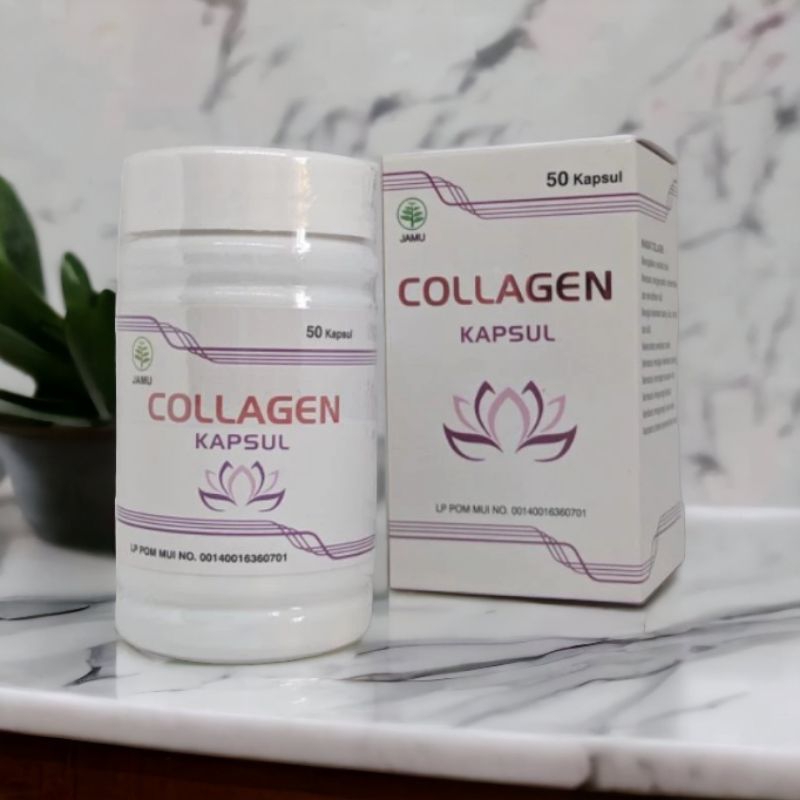 Jual Suplemen Kecantikan Collagen 50 Kapsul Zona sehat Fish Colagen | Shopee Indonesia