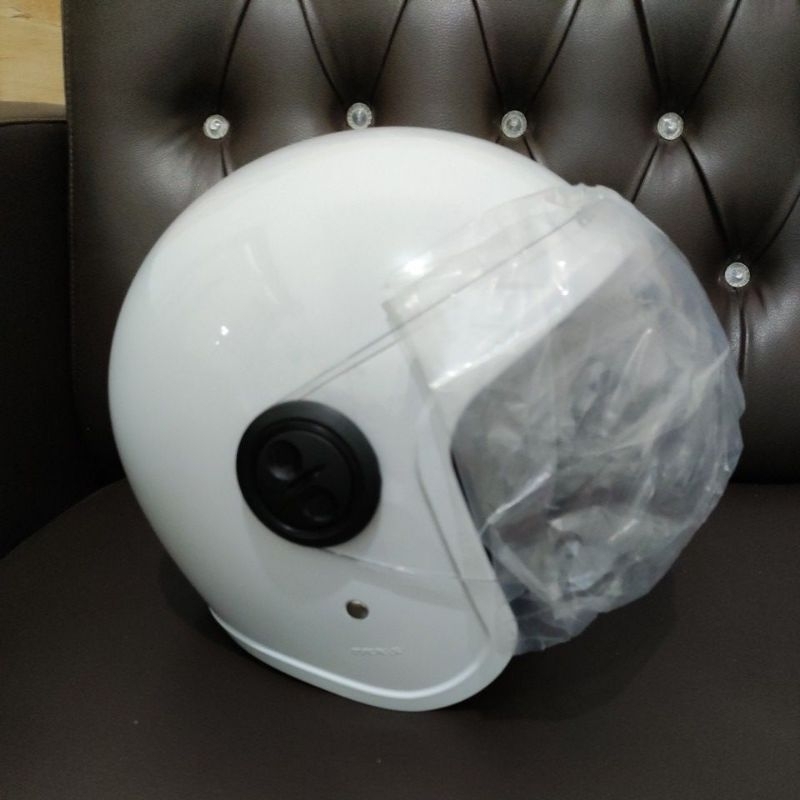 Jual Helm Half Face Honda new Scoopy Original ( SNI) Helm tanpa tulisan ...