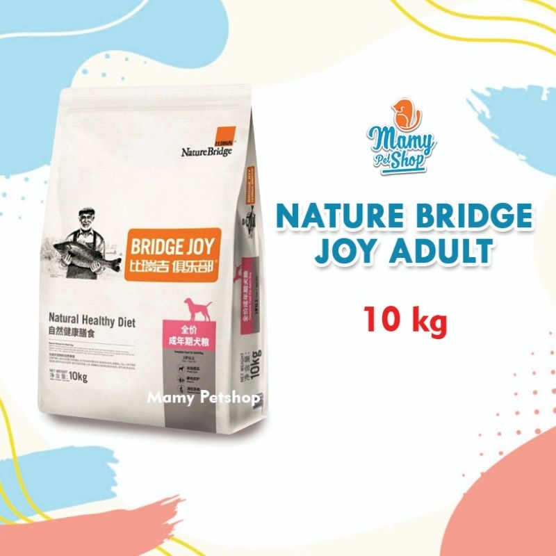 Jual NATURE BRIDGE JOY ADULT 10 KG | Shopee Indonesia