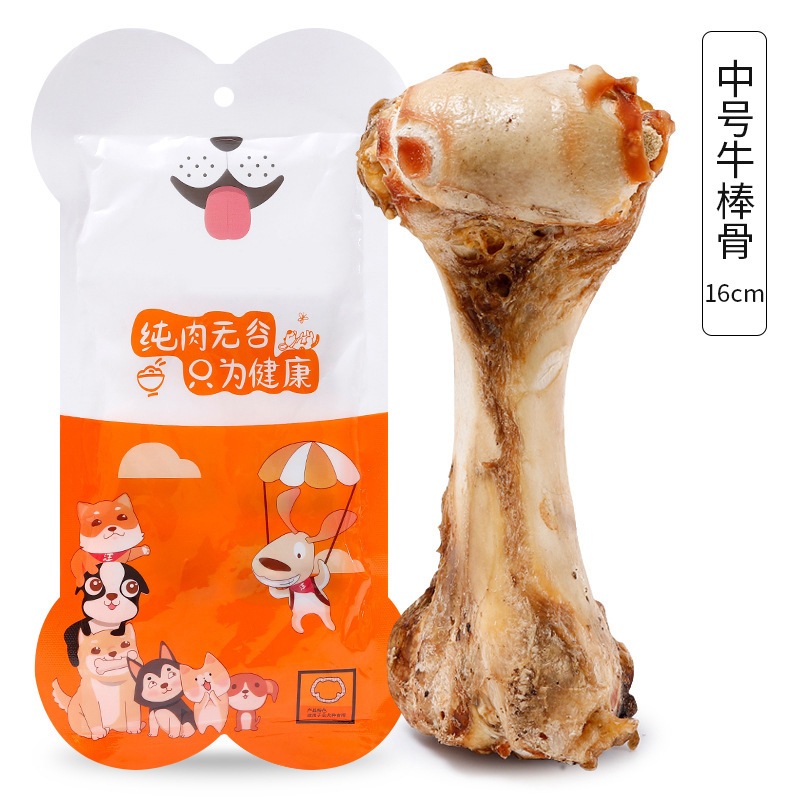 Jual Snack Cemilan Tulang Anjing Iga Sapi Kecil 16cm satuan Dental Bone ...