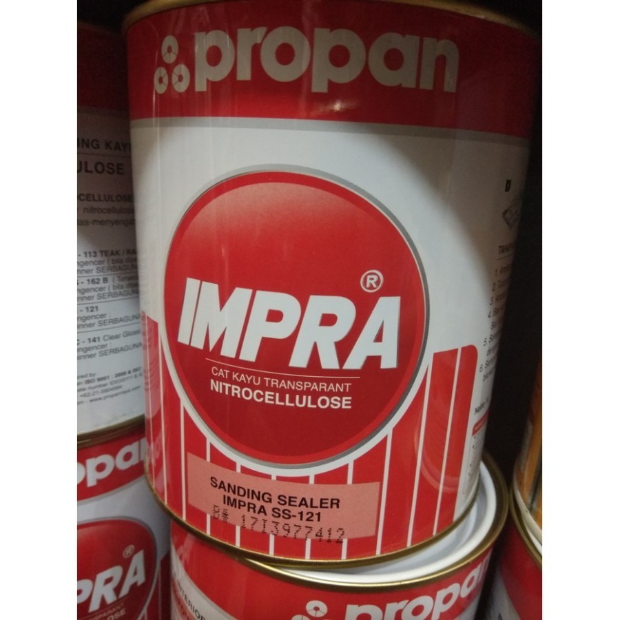 Jual CAT IMPRA NITROCELLULOSE SYSTEM SANDING SEALER SS-121 ( 1 LITER ...