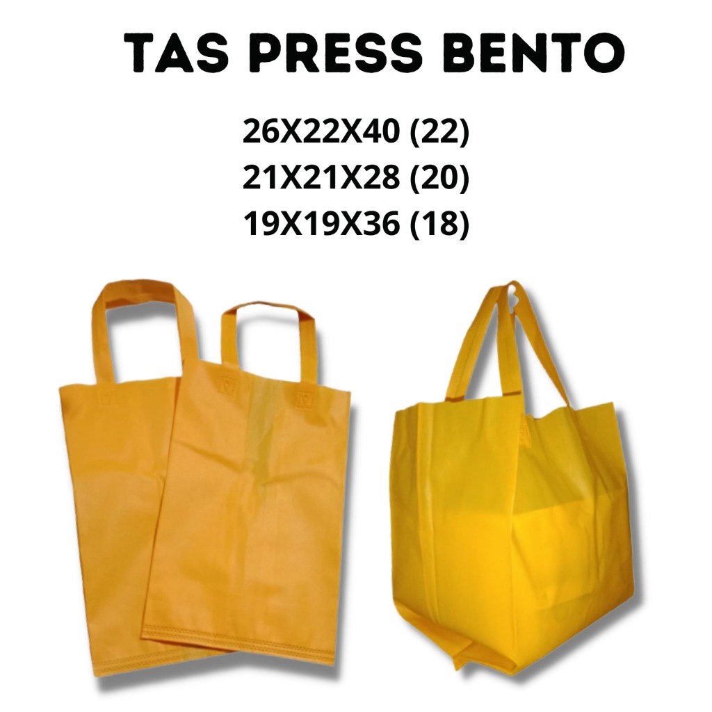 Jual Goodie bag box bento uk 19X19X36[ 18 ] isi 12pcs tas sembako tas ...