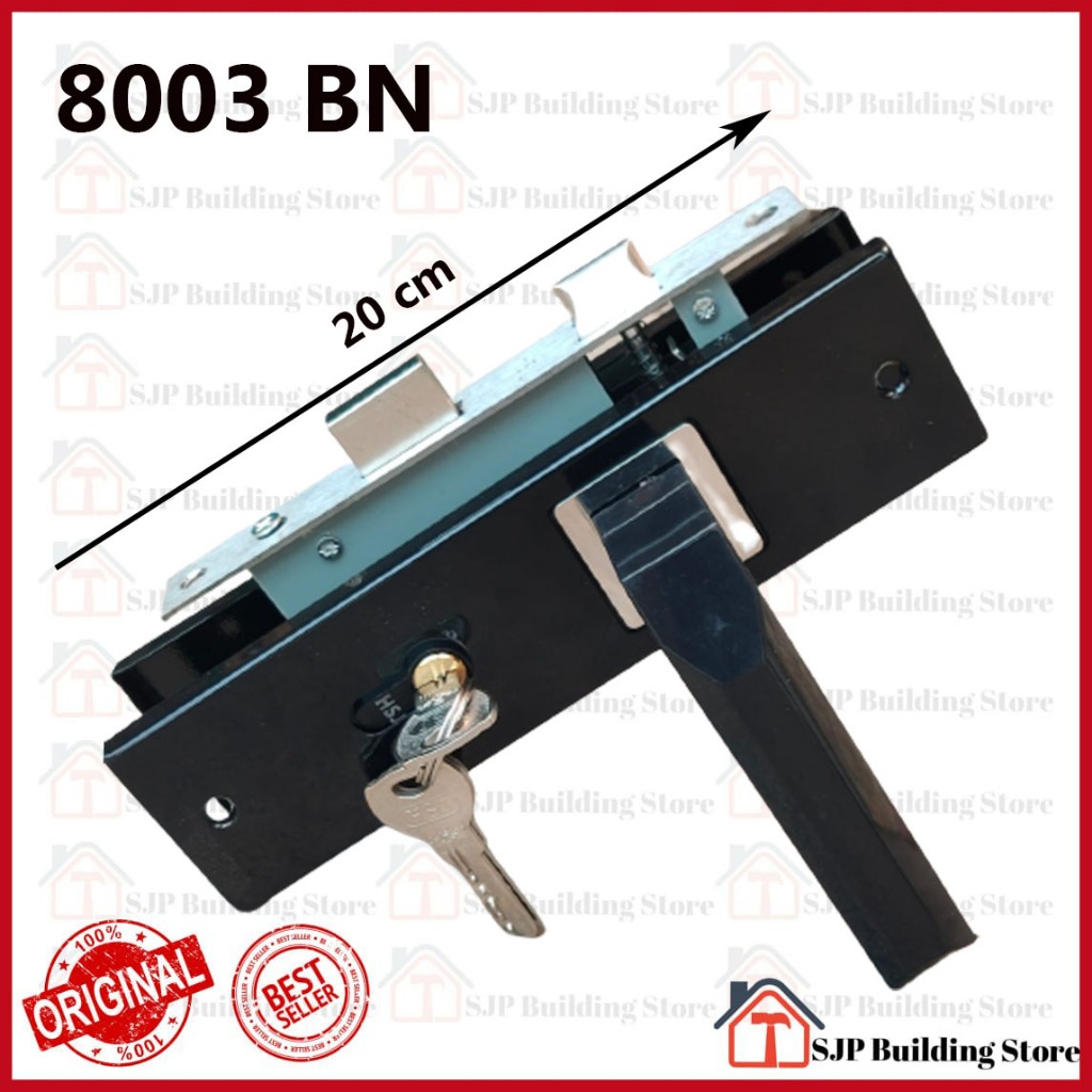Jual Kunci Pintu / Handle Hendel Handel Pintu Set Komplit Ukuran ...
