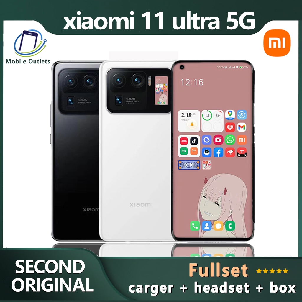 Jual Xiaomi 11 Ultra 5G Second Original FULLSET MULUS 512GB 256GB ...