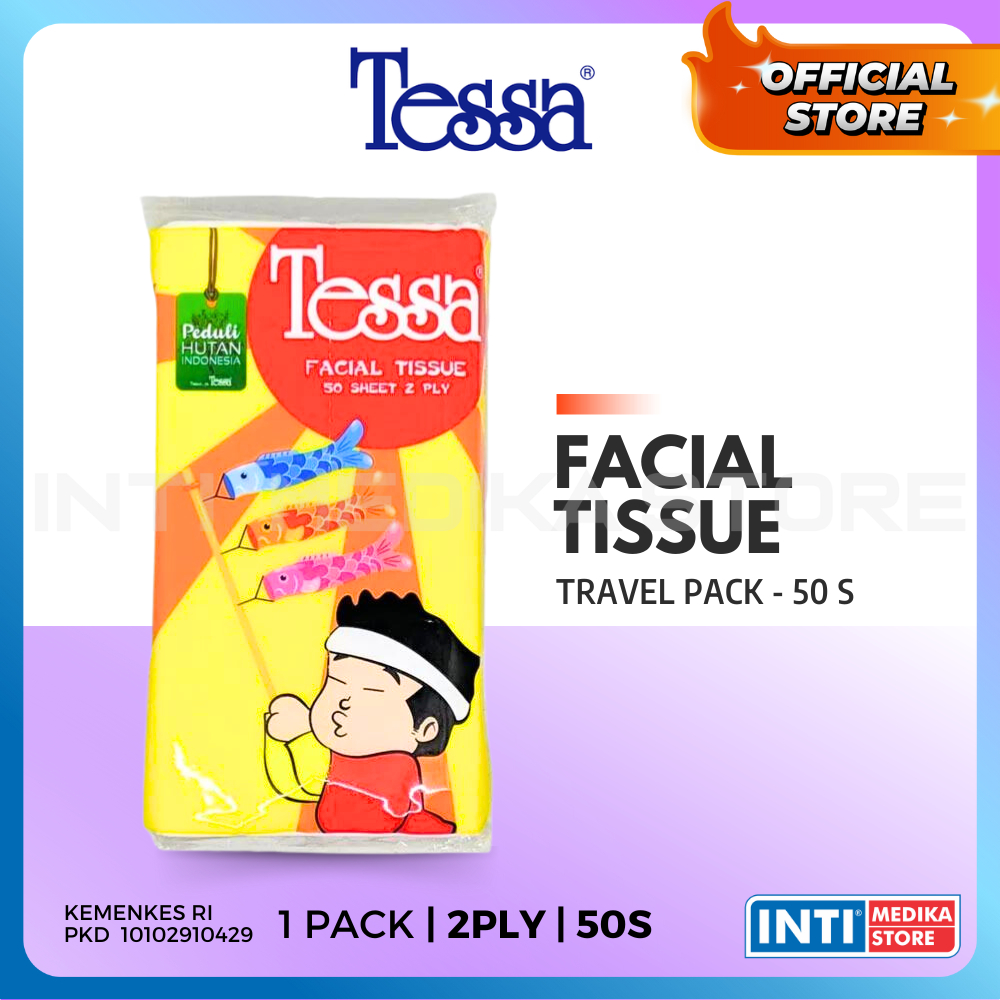 Jual TESSA - Tissue Tessa 2Ply 50s | Tissue Facial | Tisu Wajah Travel ...