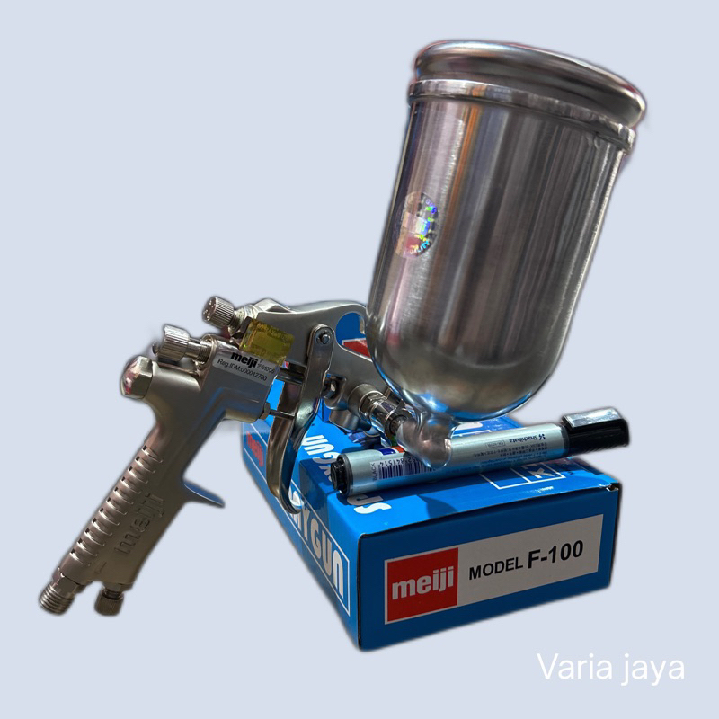 Jual Spray Gun meiji F100 tabung atas | Shopee Indonesia