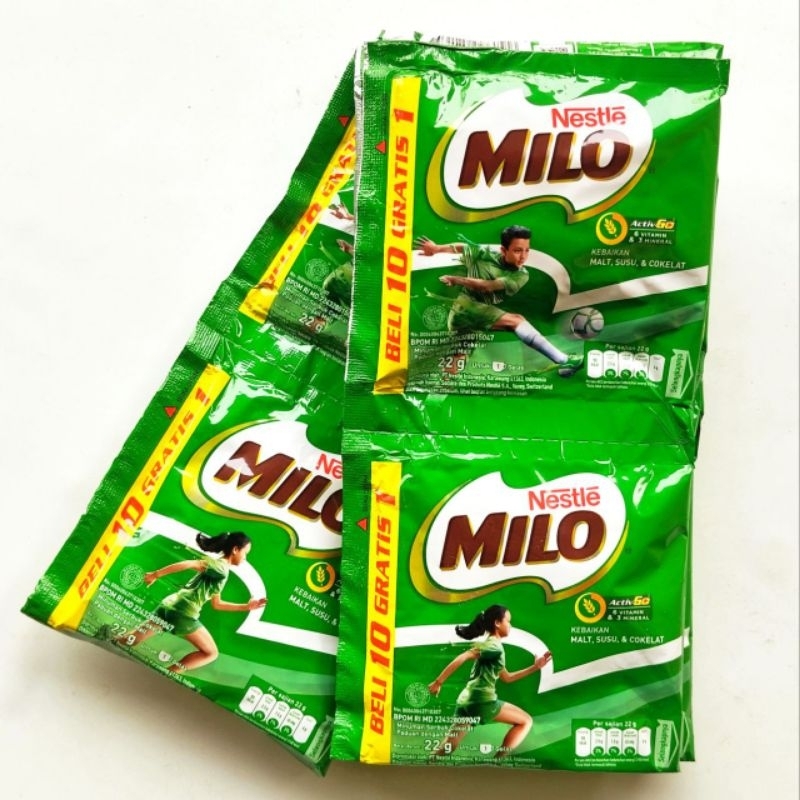 Jual Milo AktivGo Renceng 10 Sachet x 20gr | Shopee Indonesia