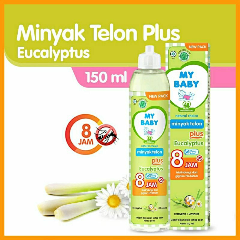 Jual My Baby Minyak Telon plus Eucalyptus 150ml - Minyak Bayi Anti Nyamuk 8 Jam | Shopee Indonesia