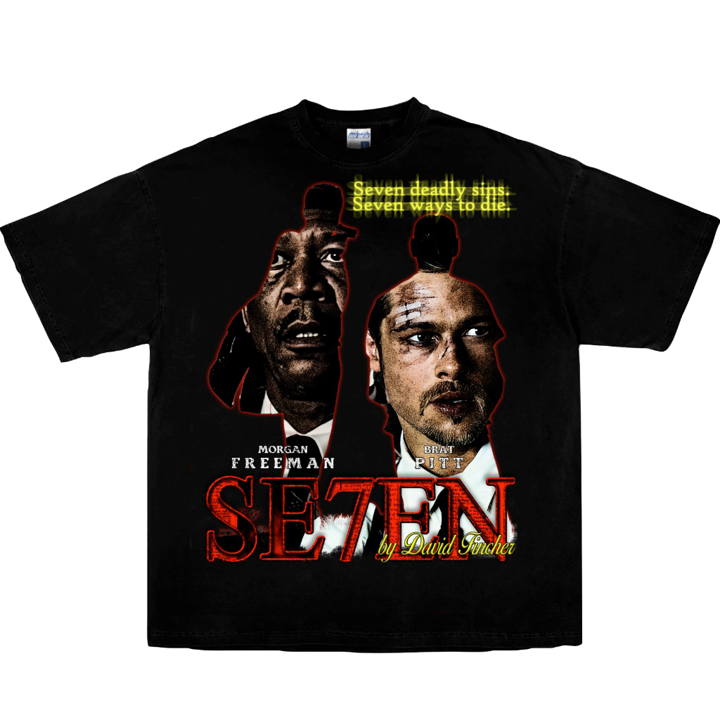 Jual Se7en Bootleg Movies Tee | Shopee Indonesia