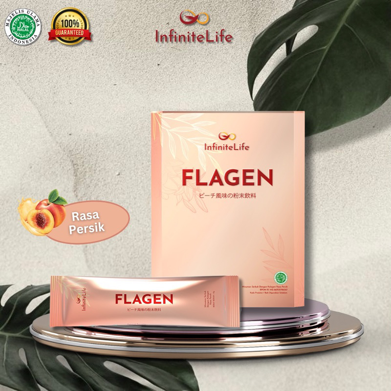 Jual Flagen by InfiniteLife - 12 Sachet / 144g | Shopee Indonesia