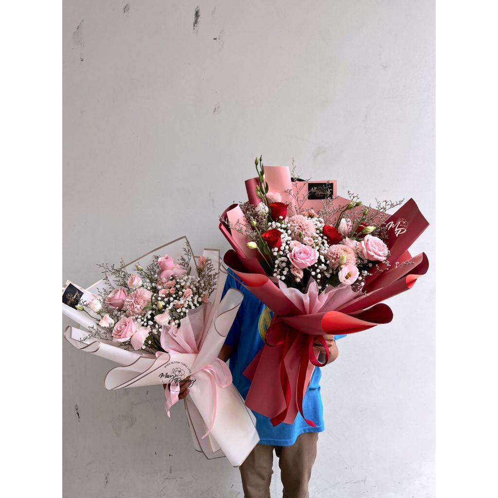 Jual MIX FRESH FLOWERS LARGE SIZE - BUKET VALENTINE BUKET BUNGA ASLI ...