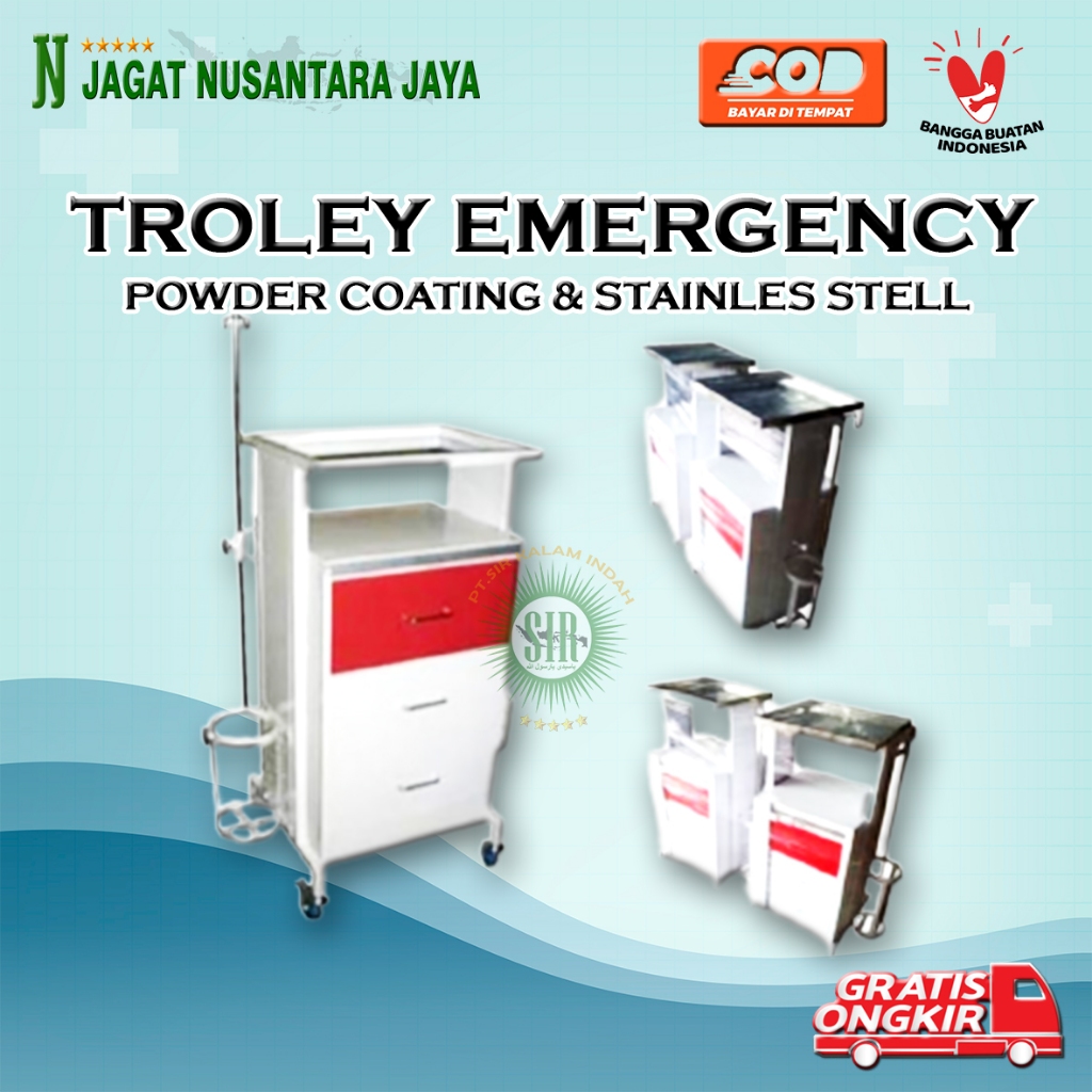Jual TROLLEY EMERGENCY / EMERGENSI | TROLY EMERGENCY / EMERGENSI ...
