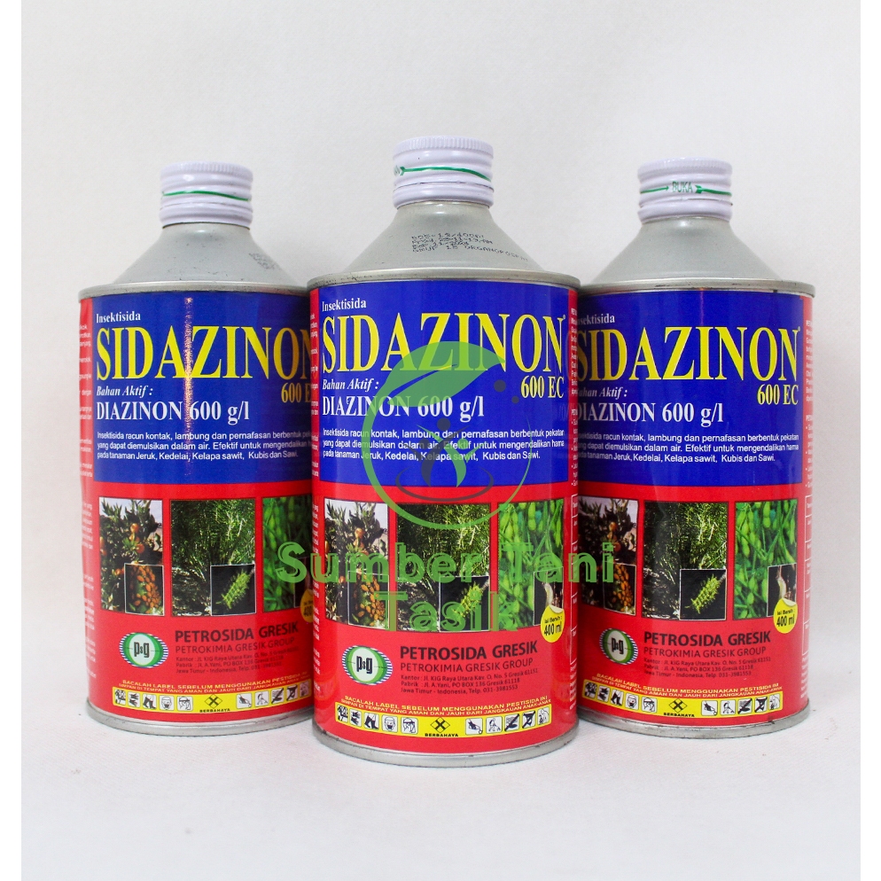 Jual INSEKTISIDA SIDAZINON 600 EC ISI 400 MILI PENGENDALI HAMA | Shopee ...