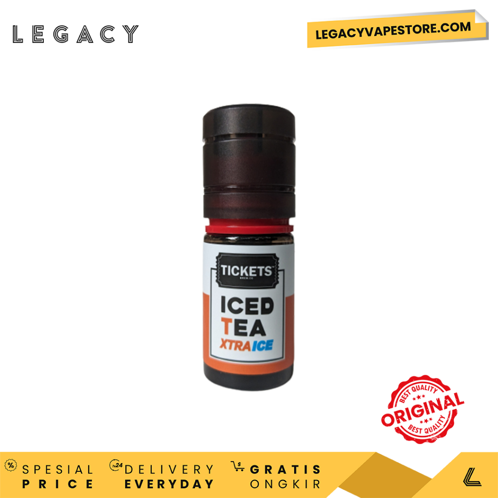 Jual Liquid Saltnic Malay Tickets Ice Tea Xtra Ice | Shopee Indonesia