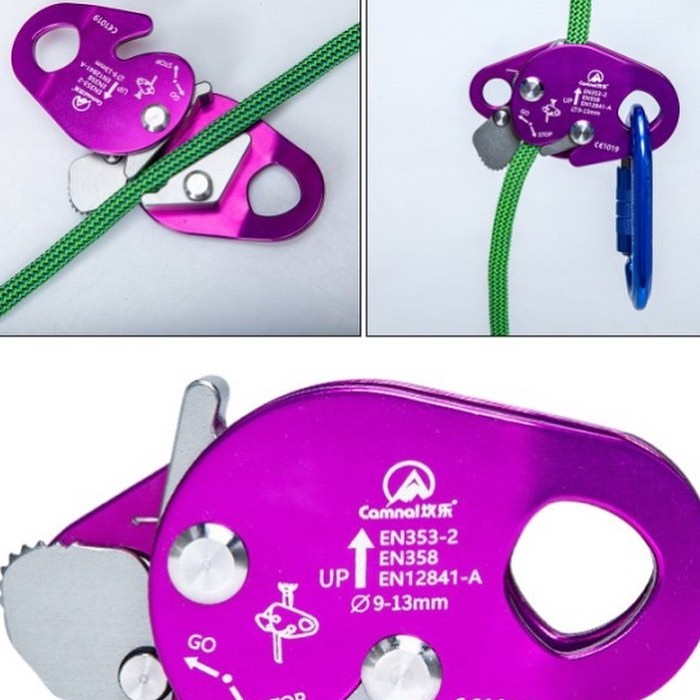 Jual Stop Descender - Safety Arborist Rope Grab Rock Tree Climbing ...